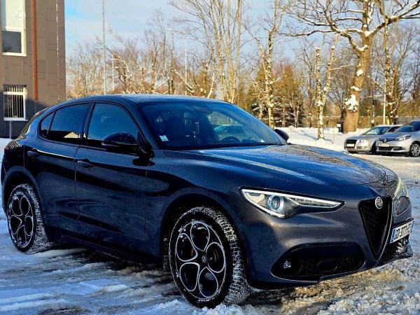 Grey Alfa Romeo Stelvio 2021 in Taurage, with an engine capacity of 2.14 L and mileage of 236 thousand km for 17500 €, photo 4 on AUTOMOTO.COM.LV