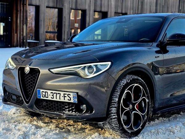Grey Alfa Romeo Stelvio 2021 in Taurage, with an engine capacity of 2.14 L and mileage of 236 thousand km for 17500 €, photo 10 on AUTOMOTO.COM.LV