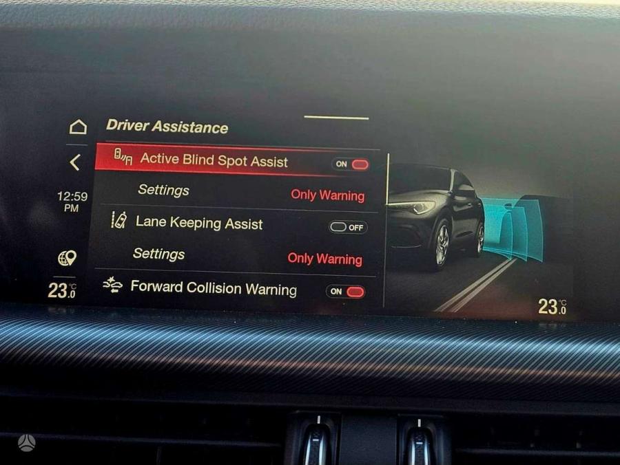 Серый Альфа Ромео Стелвио 2021 в Таураге, объемом двигателя 2.14 л и пробегом 236 тыс. км за 17500 €, фото 25 на AUTOMOTO.COM.LV