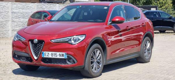 Red Alfa Romeo Stelvio 2018 in Taurage, with an engine capacity of 2.14 L and mileage of 227 thousand km for 9500 €, photo 2 on AUTOMOTO.COM.LV