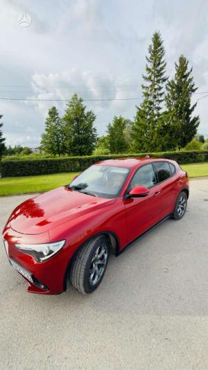 Sarkans Alfa Romeo Stelvio 2018 Biržai, ar dzinēja tilpumu 2.20 L un nobraukumu 162 tūkst. km par 13500 €, foto 4 vietnē AUTOMOTO.COM.LV