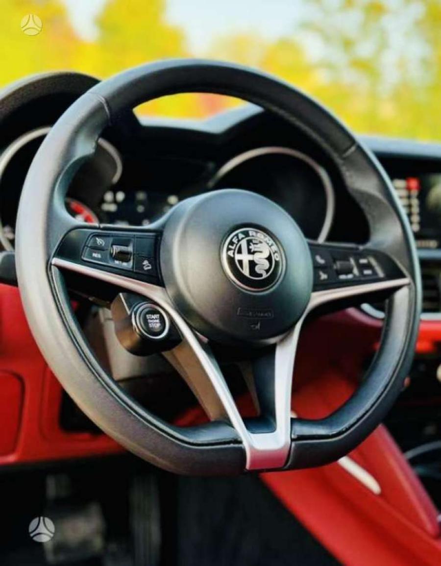 Sarkans Alfa Romeo Stelvio 2018 Biržai, ar dzinēja tilpumu 2.20 L un nobraukumu 162 tūkst. km par 13500 €, foto 7 vietnē AUTOMOTO.COM.LV