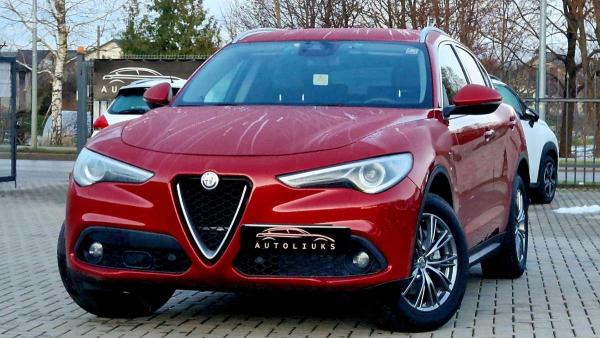 Red Alfa Romeo Stelvio 2019 in Taurage, with an engine capacity of 2.10 L and mileage of 210 thousand km for 15000 €, photo 1 on AUTOMOTO.COM.LV