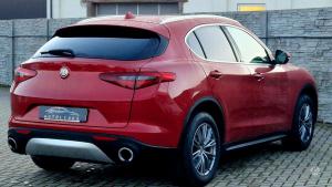 Red Alfa Romeo Stelvio 2019 in Taurage, with an engine capacity of 2.14 L and mileage of 212 thousand km for 14500 €, photo 3 on AUTOMOTO.COM.LV