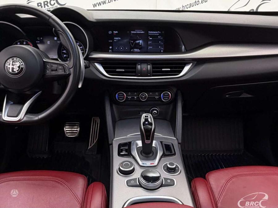 Sarkans Alfa Romeo Stelvio 2022 Viļņa, ar dzinēja tilpumu 2.00 L un nobraukumu 67 tūkst. km par 26000 €, foto 20 vietnē AUTOMOTO.COM.LV