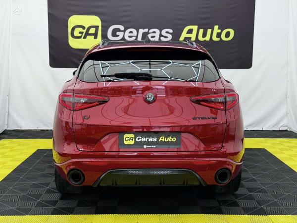 Sarkans Alfa Romeo Stelvio 2023 Viļņa, ar dzinēja tilpumu 2.00 L un nobraukumu 13 tūkst. km par 28999 €, foto 5 vietnē AUTOMOTO.COM.LV