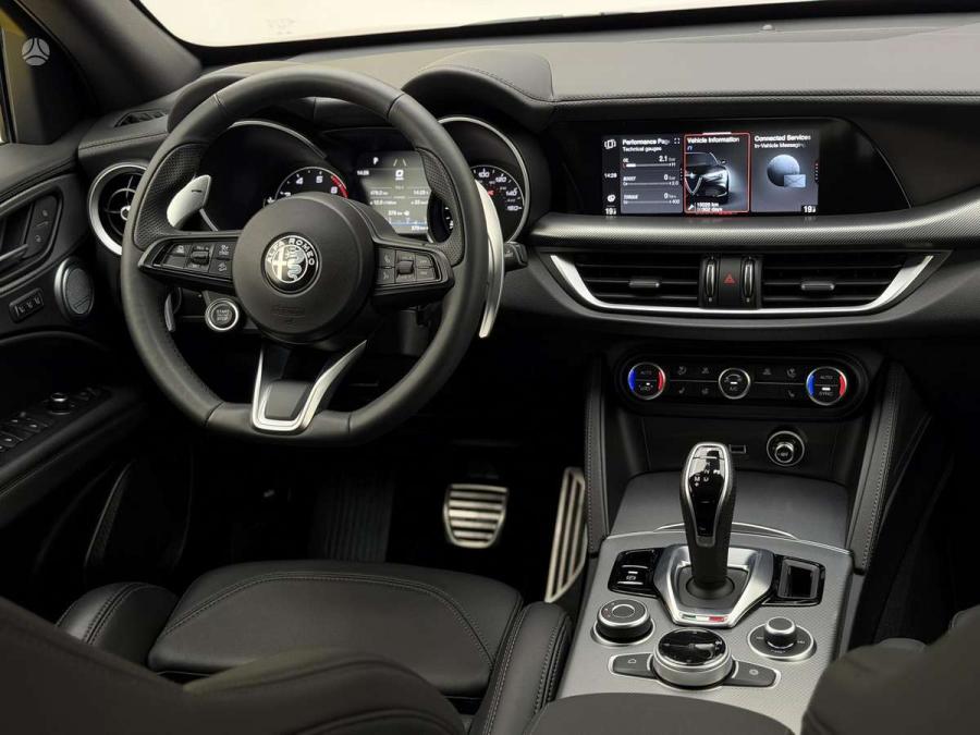 Sarkans Alfa Romeo Stelvio 2023 Viļņa, ar dzinēja tilpumu 2.00 L un nobraukumu 13 tūkst. km par 28999 €, foto 19 vietnē AUTOMOTO.COM.LV