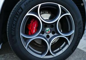 White Alfa Romeo Stelvio 2017 in Palanga, with an engine capacity of 2.14 L and mileage of 248 thousand km for 14500 €, photo 19 on AUTOMOTO.COM.LV