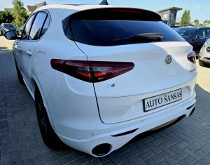 White Alfa Romeo Stelvio 2017 in Taurage, with an engine capacity of 2.10 L and mileage of 251 thousand km for 13700 €, photo 14 on AUTOMOTO.COM.LV