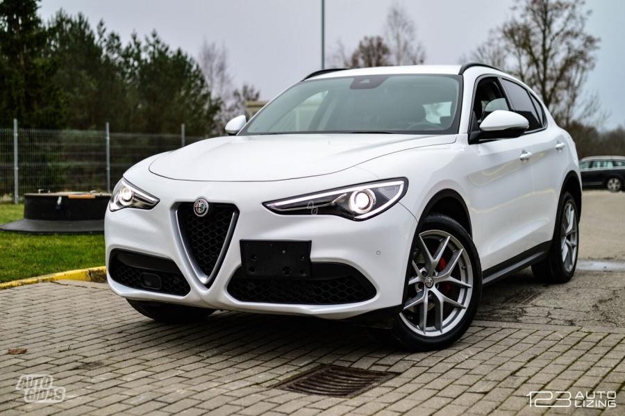 Balts Alfa Romeo Stelvio 2018 Kretinga, ar dzinēja tilpumu 2.00 L un nobraukumu 66 tūkst. km par 17400 €, foto 1 vietnē AUTOMOTO.COM.LV