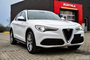 Balts Alfa Romeo Stelvio 2018 Kretinga, ar dzinēja tilpumu 2.00 L un nobraukumu 66 tūkst. km par 17400 €, foto 6 vietnē AUTOMOTO.COM.LV