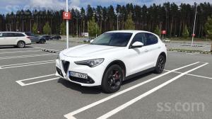White Alfa Romeo Stelvio 2018 in Riga, with an engine capacity of 2.20 L and mileage of 232 thousand km for 9500 €, photo  on AUTOMOTO.COM.LV