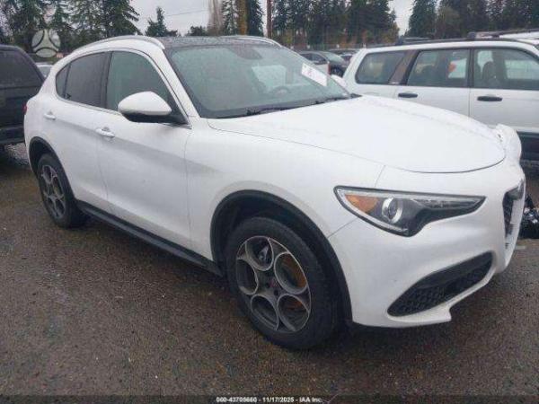 Balts Alfa Romeo Stelvio 2019 Klaipėda, ar dzinēja tilpumu 2.00 L un nobraukumu 59 tūkst. km par 6500 €, foto 1 vietnē AUTOMOTO.COM.LV