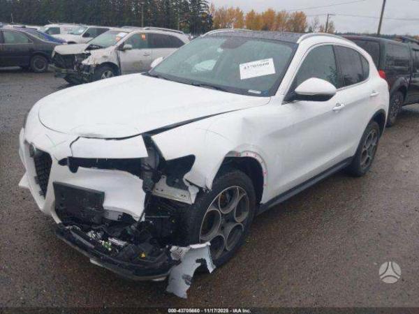 Balts Alfa Romeo Stelvio 2019 Klaipėda, ar dzinēja tilpumu 2.00 L un nobraukumu 59 tūkst. km par 6500 €, foto 2 vietnē AUTOMOTO.COM.LV