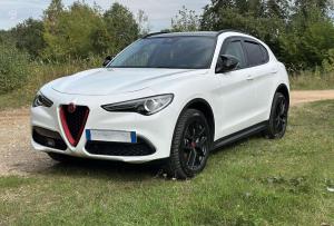 Balts Alfa Romeo Stelvio 2019 Kauņa, ar dzinēja tilpumu 2.14 L un nobraukumu 196 tūkst. km par 18890 €, foto 4 vietnē AUTOMOTO.COM.LV