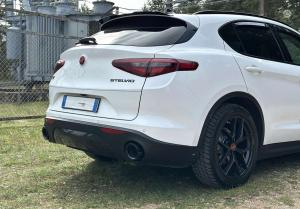 Balts Alfa Romeo Stelvio 2019 Kauņa, ar dzinēja tilpumu 2.14 L un nobraukumu 196 tūkst. km par 18890 €, foto 13 vietnē AUTOMOTO.COM.LV