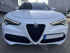 White Alfa Romeo Stelvio 2021 in Vilnius, with an engine capacity of 2.00 L and mileage of 64 thousand km for 18900 €, photo 8 on AUTOMOTO.COM.LV