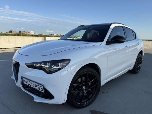 Альфа Ромео Стелвио 2021 в Вильнюс на AUTOMOTO.COM.LV Белый Альфа Ромео Стелвио 2021 в Вильнюс, объемом двигателя 2.00 л и пробегом 79 тыс. км за 24999 €, фото 1 на AUTOMOTO.COM.LV