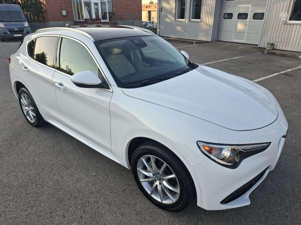 Balts Alfa Romeo Stelvio 2020 Radviliškis, ar dzinēja tilpumu 2.00 L un nobraukumu 85 tūkst. km par 19200 €, foto 7 vietnē AUTOMOTO.COM.LV