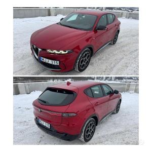 Red Alfa Romeo Tonale 2022 in Vilnius, with an engine capacity of 1.47 L and mileage of 65 thousand km for 24900 €, photo 14 on AUTOMOTO.COM.LV