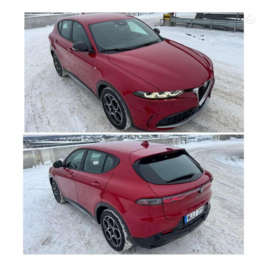 Red Alfa Romeo Tonale 2022 in Vilnius, with an engine capacity of 1.47 L and mileage of 65 thousand km for 24900 €, photo 15 on AUTOMOTO.COM.LV