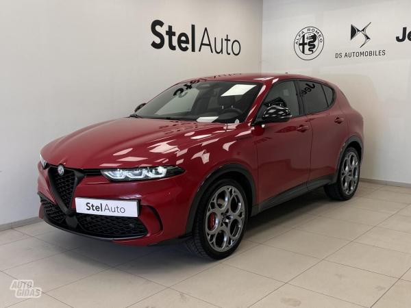 Sarkans Alfa Romeo Tonale 2022 Viļņa, ar dzinēja tilpumu 1.50 L un nobraukumu 73 tūkst. km par 21000 €, foto 1 vietnē AUTOMOTO.COM.LV