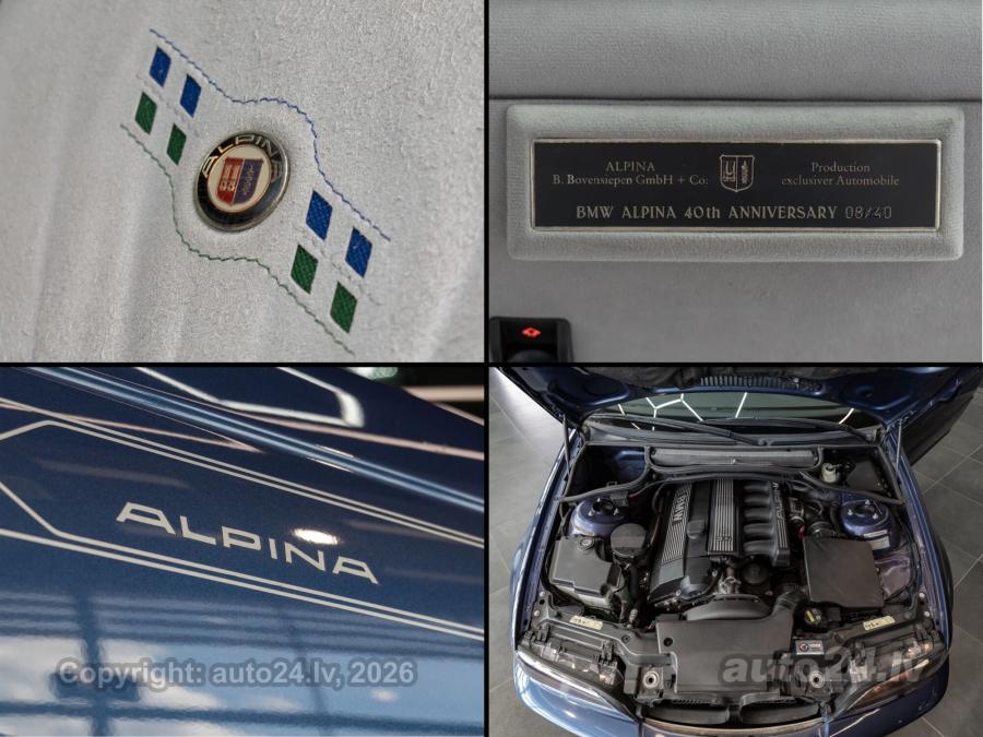 Blue Alpina B3 2005 in Tallinn, with an engine capacity of 3.30 L and mileage of 174 thousand km for 42990 €, photo 12 on AUTOMOTO.COM.LV