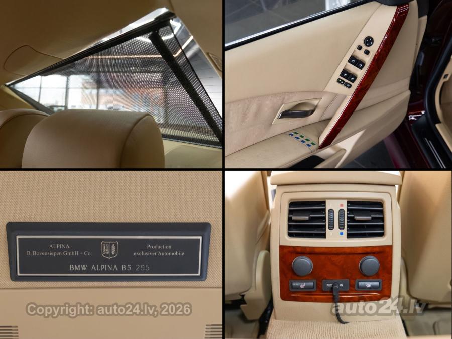 Red Alpina B5 2006 in Tallinn, with an engine capacity of 4.40 L and mileage of 100 thousand km for 44990 €, photo 17 on AUTOMOTO.COM.LV