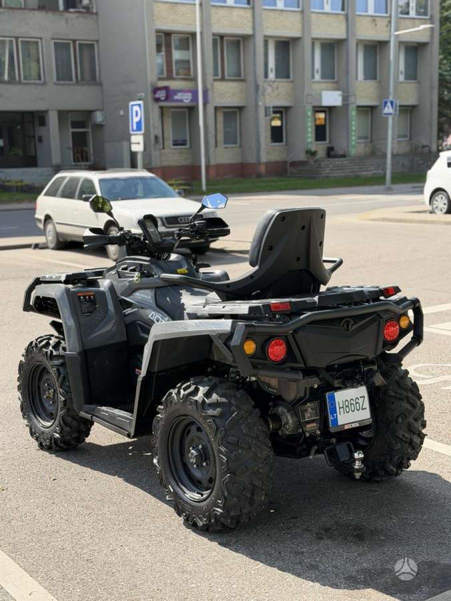 Grey Aodes 650 L 2026 in Kazlu Ruda, with an engine capacity of 0.65 L and mileage of 2 thousand km for 7400 €, photo 4 on AUTOMOTO.COM.LV