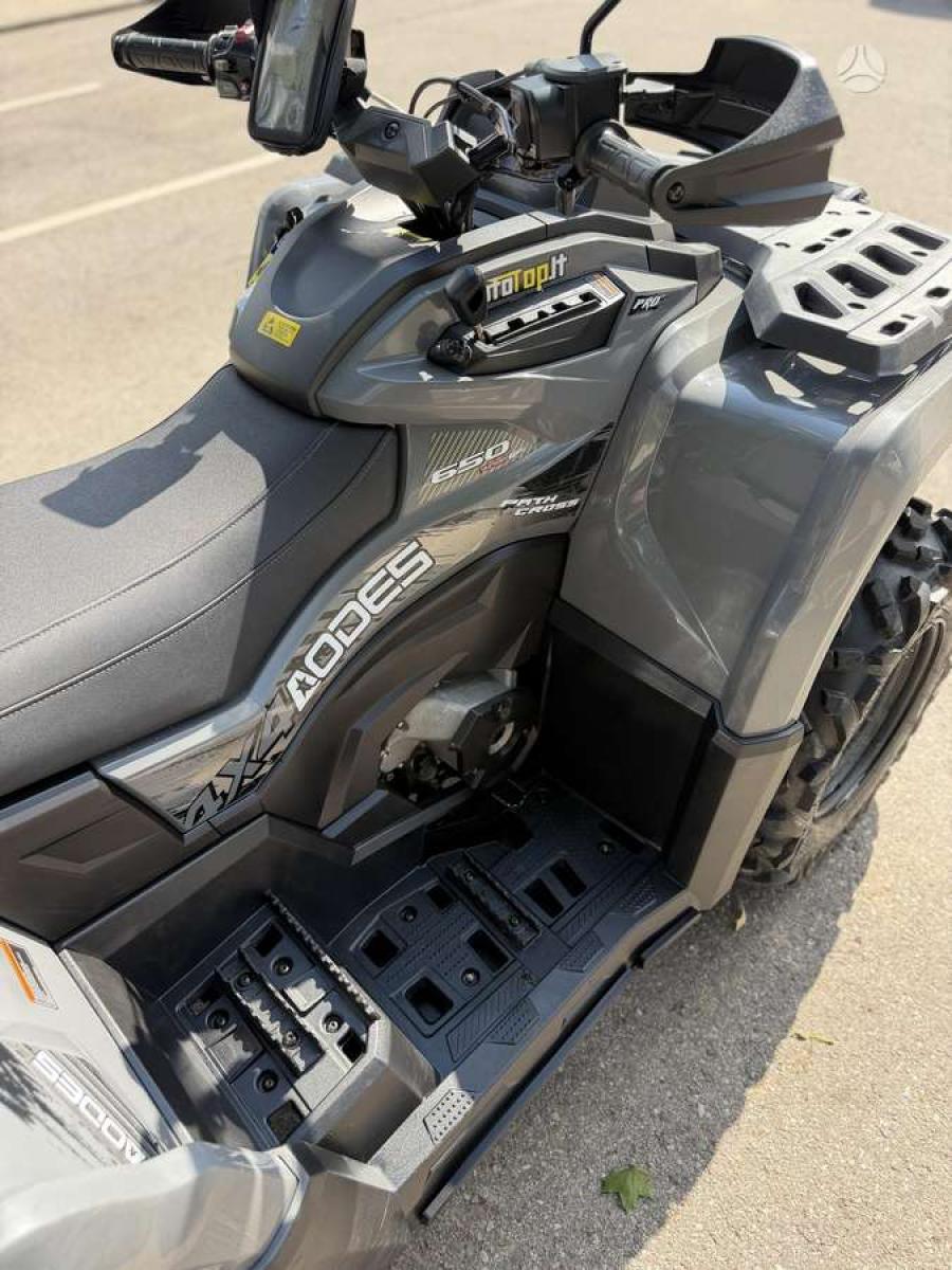 Grey Aodes 650 L 2026 in Kazlu Ruda, with an engine capacity of 0.65 L and mileage of 2 thousand km for 7400 €, photo 6 on AUTOMOTO.COM.LV