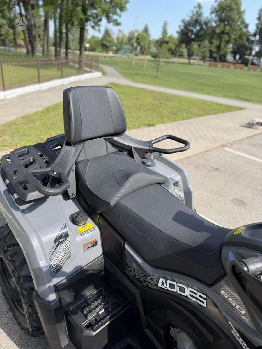 Grey Aodes 650 L 2026 in Kazlu Ruda, with an engine capacity of 0.65 L and mileage of 2 thousand km for 7400 €, photo 16 on AUTOMOTO.COM.LV