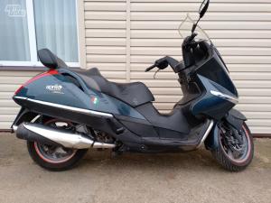Zils Aprilia Atlantic 2004 Viļņa, ar dzinēja tilpumu 0.50 L un nobraukumu 0 tūkst. km par 1199 €, foto 4 vietnē AUTOMOTO.COM.LV