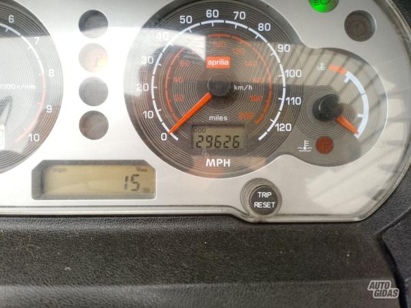 Blue Aprilia Atlantic 2004 in Vilnius, with an engine capacity of 0.50 L and mileage of 30 thousand km for 1099 €, photo 7 on AUTOMOTO.COM.LV