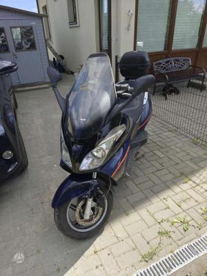 Blue Aprilia Atlantic 2007 in Vilnius, with an engine capacity of 0.13 L and mileage of 42 thousand km for 950 €, photo  on AUTOMOTO.COM.LV