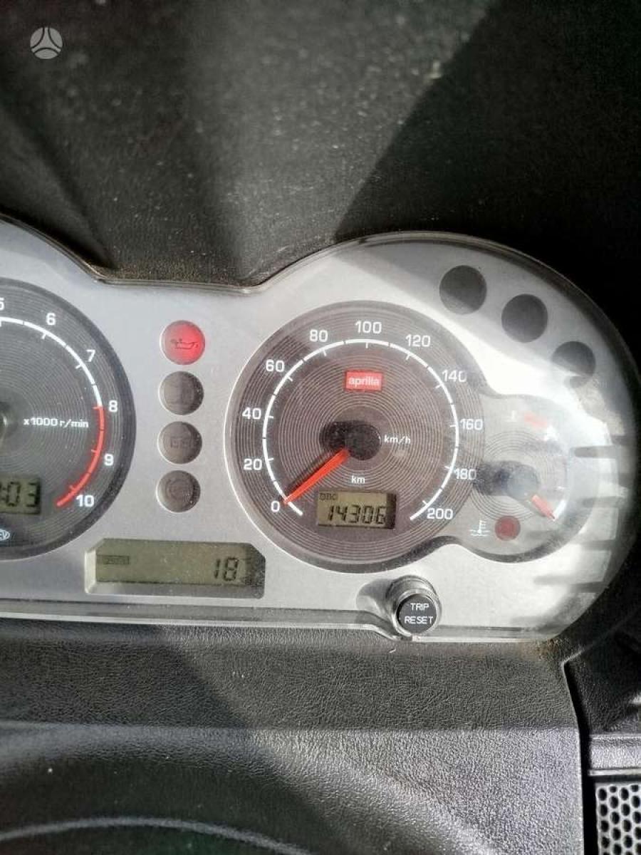 Balts Aprilia Atlantic 2003 Alīta, ar dzinēja tilpumu 0.46 L un nobraukumu 14 tūkst. km par 1300 €, foto 5 vietnē AUTOMOTO.COM.LV