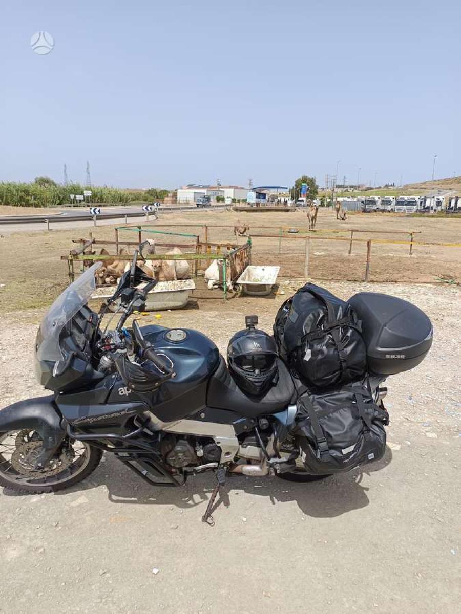 Zaļš Aprilia Caponord 2004 Klaipėda, ar dzinēja tilpumu 1.00 L un nobraukumu 67 tūkst. km par 2900 €, foto 14 vietnē AUTOMOTO.COM.LV