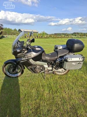 Grey Aprilia Caponord 2004 in Panevezys, with an engine capacity of 1.00 L and mileage of 62 thousand km for 2500 €, photo  on AUTOMOTO.COM.LV