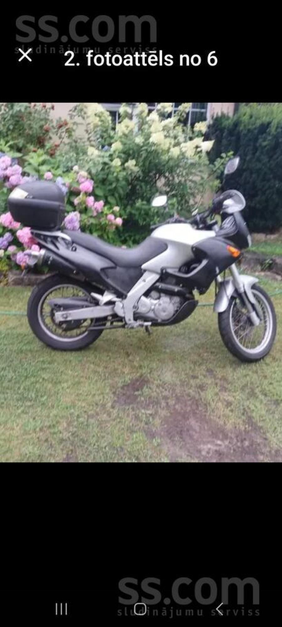 Aprilia Pegaso 650 2000 Valmiera, ar dzinēja tilpumu 0.65 L un nobraukumu 0 tūkst. km par 1250 €, foto 1 vietnē AUTOMOTO.COM.LV
