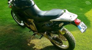 Black Aprilia Pegaso 2004 in Jonava, with an engine capacity of 0.65 L and mileage of 39 thousand km for 900 €, photo 7 on AUTOMOTO.COM.LV