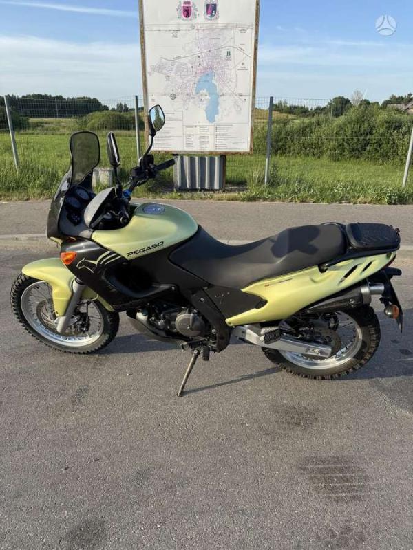 Aprilia Pegaso 2003 in Telschi, with an engine capacity of 0.65 L and mileage of 32 thousand km for 1550 €, photo 9 on AUTOMOTO.COM.LV