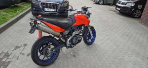 Red Aprilia Pegaso 2008 in Vilnius, with an engine capacity of 0.66 L and mileage of 25 thousand km for 2200 €, photo 6 on AUTOMOTO.COM.LV