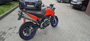 Red Aprilia Pegaso 2008 in Vilnius, with an engine capacity of 0.66 L and mileage of 25 thousand km for 2100 €, photo 4 on AUTOMOTO.COM.LV