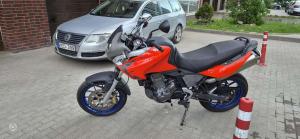 Red Aprilia Pegaso 2008 in Vilnius, with an engine capacity of 0.66 L and mileage of 25 thousand km for 2100 €, photo 8 on AUTOMOTO.COM.LV