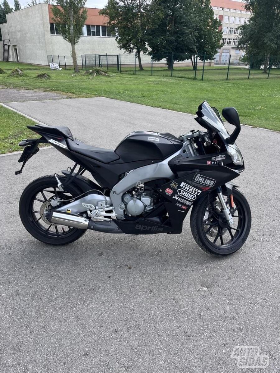 Melns Aprilia RS 2015 Klaipėda, ar dzinēja tilpumu 0.05 L un nobraukumu 27 tūkst. km par 1750 €, foto 3 vietnē AUTOMOTO.COM.LV