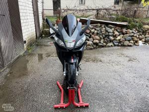 Black Aprilia RS 2016 in Silute, with an engine capacity of 0.05 L and mileage of 16 thousand km for 1930 €, photo 7 on AUTOMOTO.COM.LV