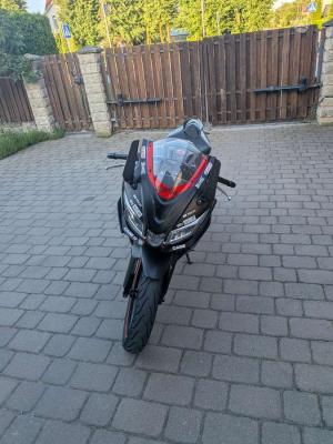 Black Aprilia RS 2023 in Kaunas, with an engine capacity of 0.13 L and mileage of 18 thousand km for 2350 €, photo 10 on AUTOMOTO.COM.LV