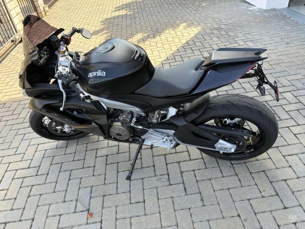 Melns Aprilia RS 2023 Viļņa, ar dzinēja tilpumu 0.66 L un nobraukumu 6 tūkst. km par 7700 €, foto 7 vietnē AUTOMOTO.COM.LV
