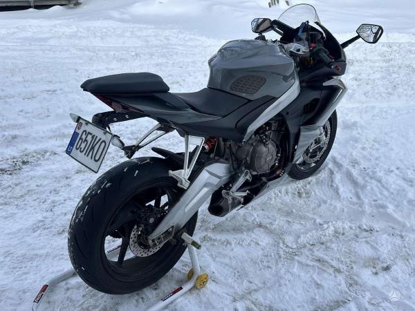 Grey Aprilia RS 2024 in Klaipeda, with an engine capacity of 0.66 L and mileage of 15 thousand km for 7999 €, photo 11 on AUTOMOTO.COM.LV