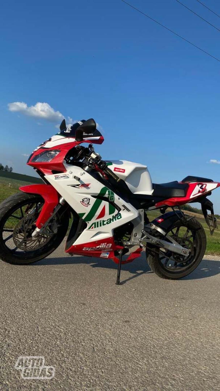 Aprilia RS 2009 Marijampole, ar dzinēja tilpumu 0.05 L un nobraukumu 23 tūkst. km par 2200 €, foto 1 vietnē AUTOMOTO.COM.LV