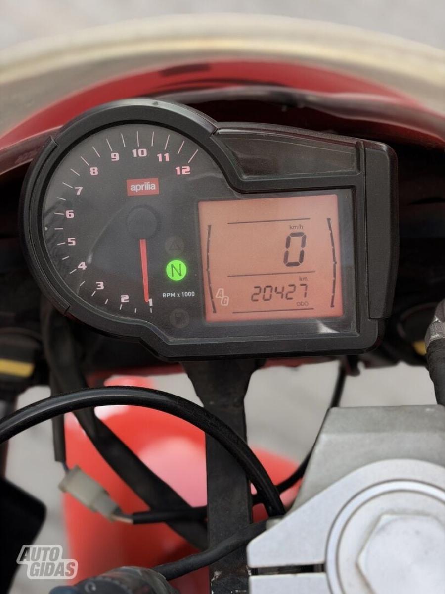 Aprilia RS 2012 in Vilnius, with an engine capacity of 0.00 L and mileage of 20 thousand km for 1199 €, photo 7 on AUTOMOTO.COM.LV